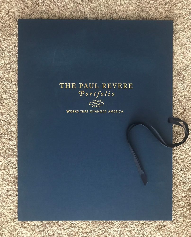 The Paul Revere Portfolio, Works That Changed America - Old Militaria