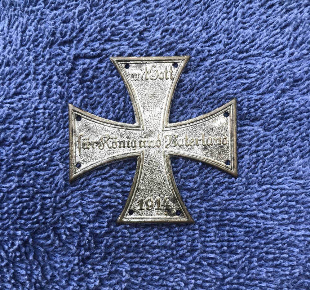 German WW1 Landsturm Cross - Old Militaria