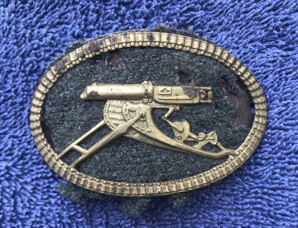 German WW1 Machine Gunner's Badge - Old Militaria