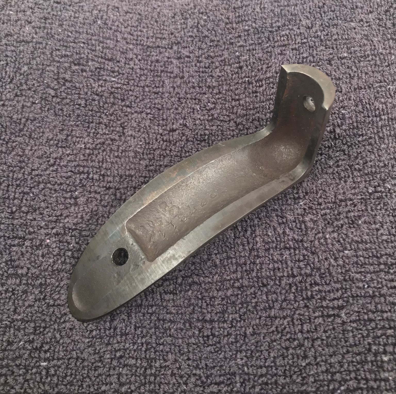 Winchester Steel Butt Plate. - Old Militaria