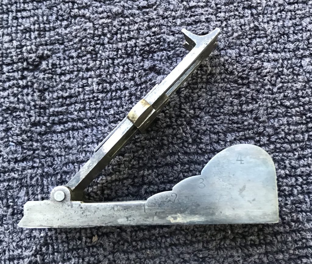 Model 1842 Musket Rear Sight - Old Militaria